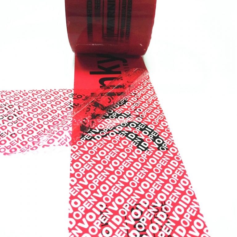 Total Transfer Tamper Evident Security Void Packing Tape - Adhesive ...