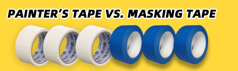 Painter’s Tape vs. Masking Tape: A Comprehensive Comparison - Adhesive ...